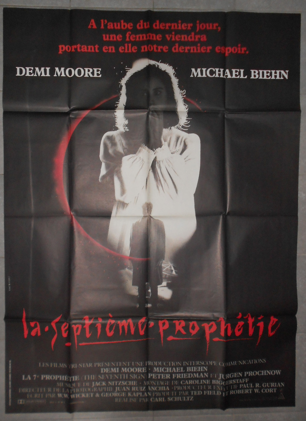 Affiche LA SEPTIEME PROPHETIE Seventh Sign DEMI MOORE Carl Schultz ...