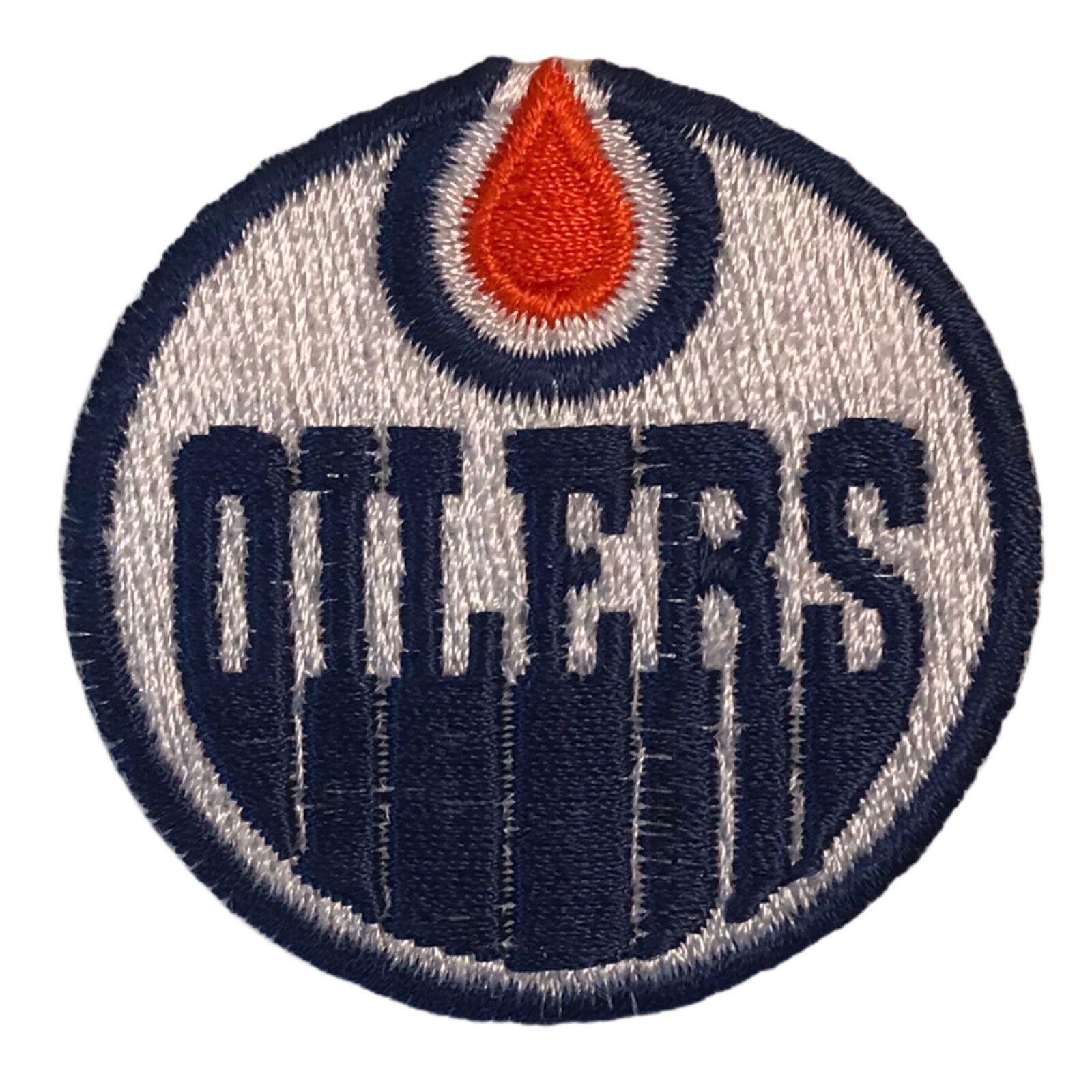 EDMONTON OILERS NHL HOCKEY VINTAGE 2" ROUND TEAM LOGO PATCH | eBay