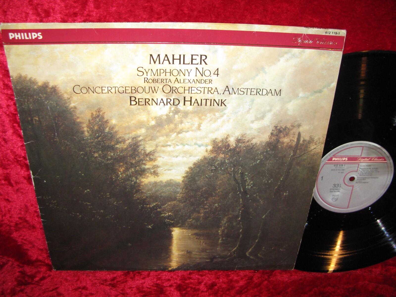 NM 1984 HOLL PHILIPS 412 119-1 DIGITAL Mahler* / Roberta Alexander ...