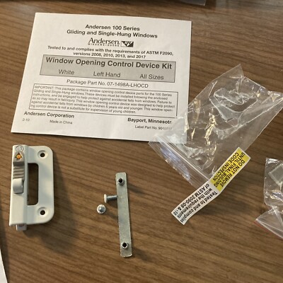 Andersen 100 Child Window Opening Control Device 9130514 -single & hung ...