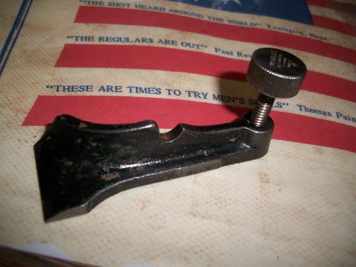 LEVER Cap Stanley No. 278 FILISTER Rabbet Plane-Notched TENSION SCREW ...