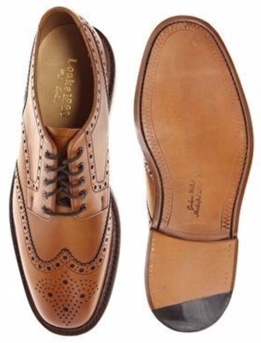 Loake Chester T2 Tan, mens, leather shoes, brogue shoes, laces, smart ...