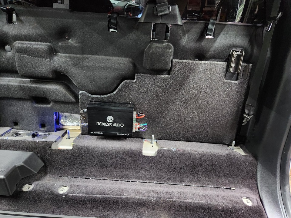 2015-2023 Ford F-f150 Truck Custom Made Amplifier Rack 2017 Up F250 ...