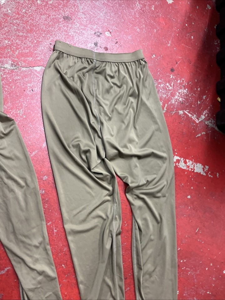 GEN III LEVEL 1 OCP TAN SILKWEIGHT PANTS MEDIUM REG THERMAL LONG JOHN ...