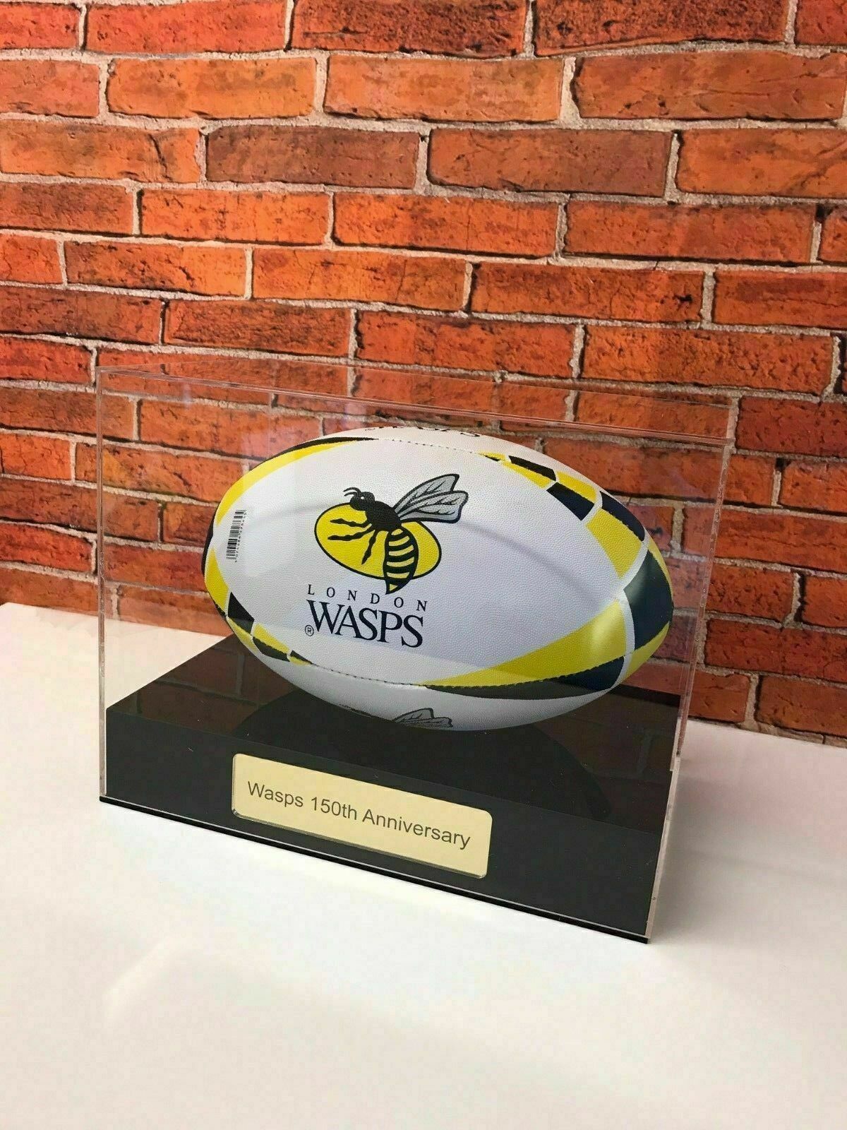 Rugby Ball Display Six nations Case Personalised | eBay UK