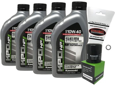 Cyclemax 2005-2008 Genuine Kawasaki Vulcan 1600 Nomad OEM Oil Change ...