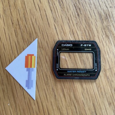 Casio F-87w 415 - F-Series - Crystal / Lens only | eBay
