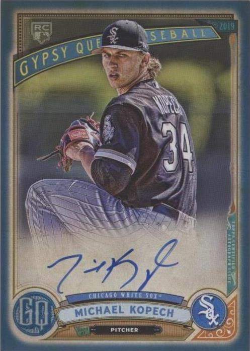 2019 Topps Gypsy Queen - Autographs Michael Kopech #GQA-MK Indigo /150 ...