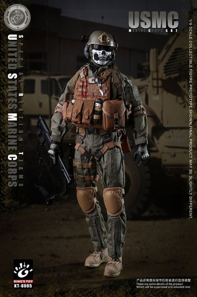 New King's Toy USMC SRT U.S. Marine Corps Special Response Team Action ...