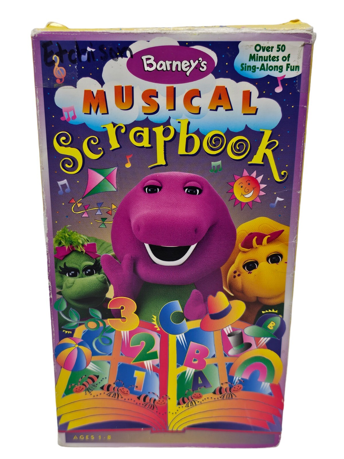 Barney - Barneys Musical Scrapbook VHS 1997 Lyrick Studios Kids TV Show ...