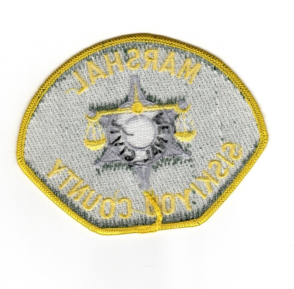 Siskiyou County Marshal California patch | eBay