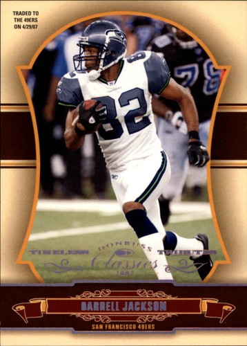 2007 Donruss Classics Timeless Tributes Bronze Card #86 Darrell Jackson ...
