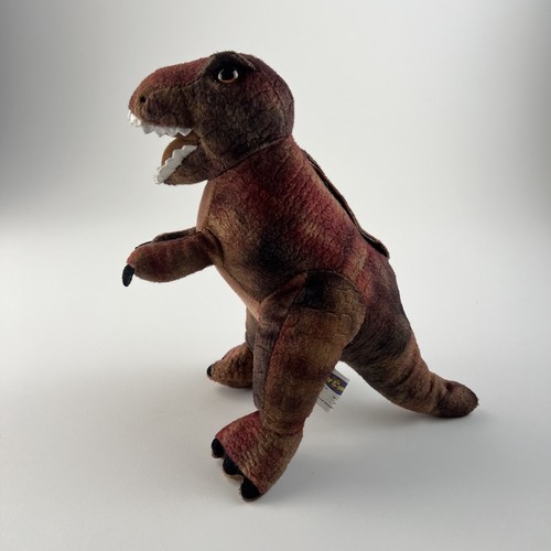 Teddy Mountain BROWN T-REX DINOSAUR 10" Plush STUFFED ANIMAL TOY | eBay