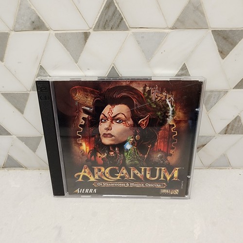 Arcanum of Steamworks & Magick Obscura Sierra Windows 95 / 98 PC CD-ROM Game | eBay