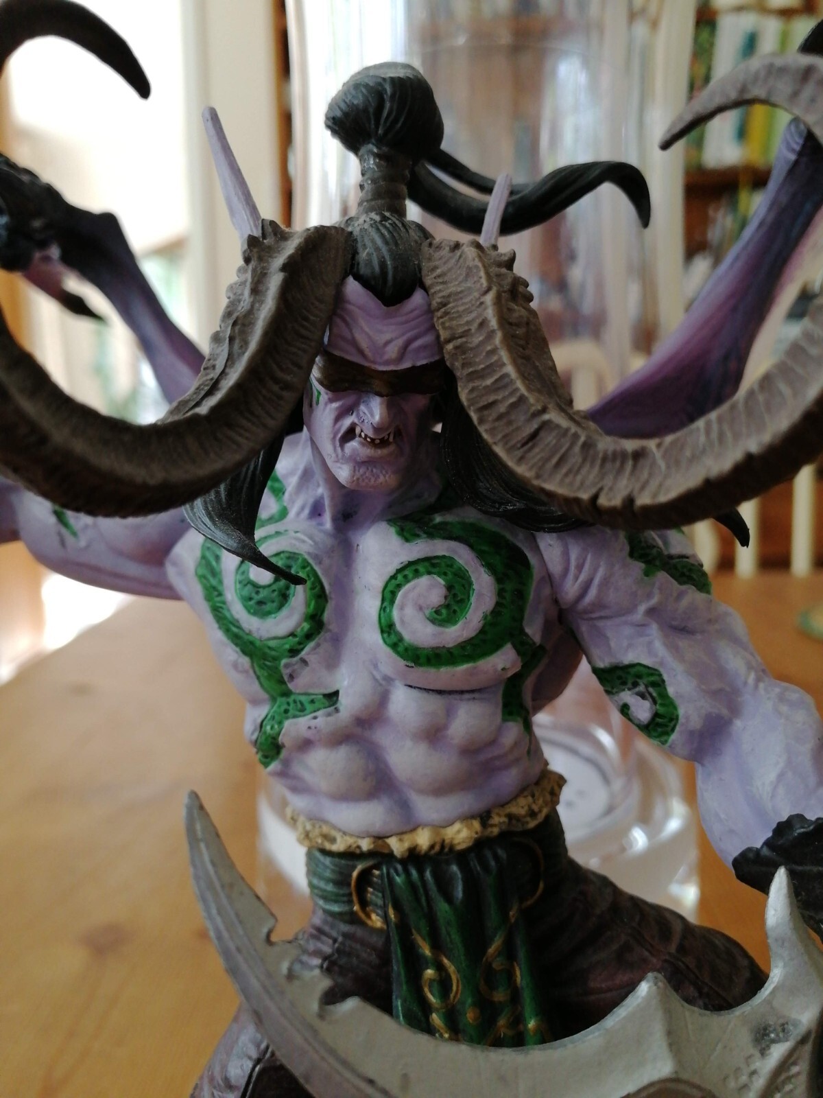 World of Warcraft Demon Hunter Illidan Stormrage collectible figure ...
