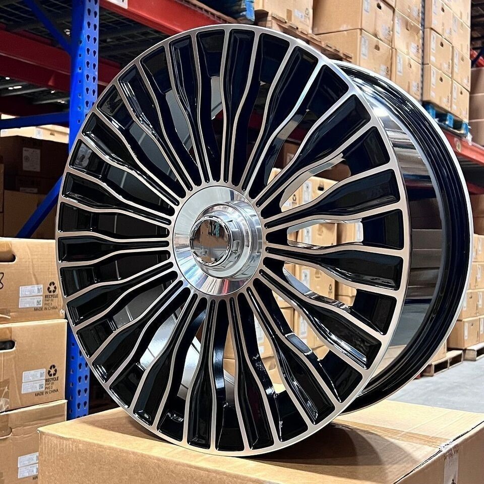 22" STAGGERED Wheels Rims for MERCEDES MAYBACH CLS550 GL550 GLE580 ...