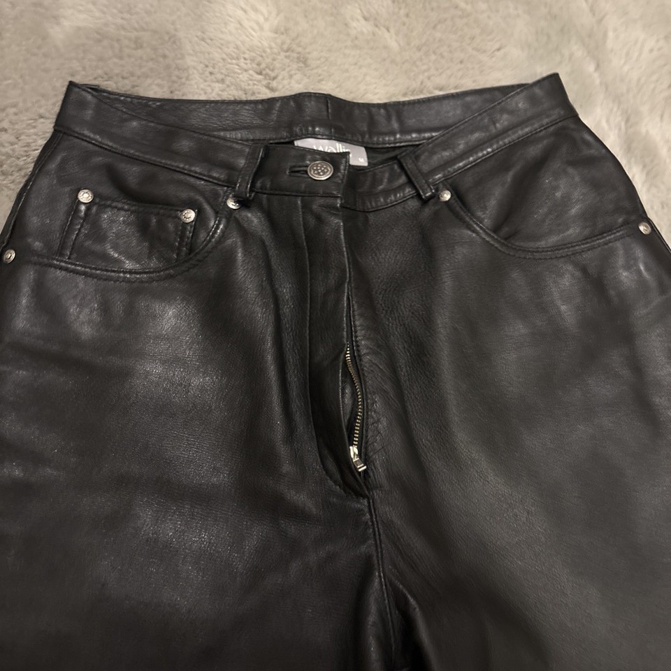 Wallis Real leather trousers | eBay UK