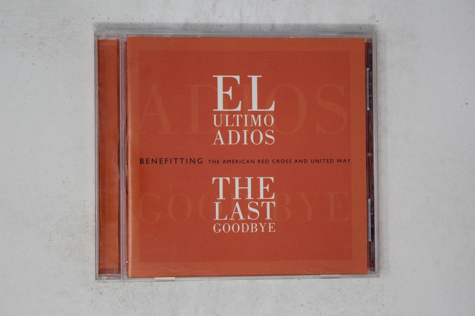 El Ultimo Adios the Last Goodbye Benefit CD 696998626621| eBay