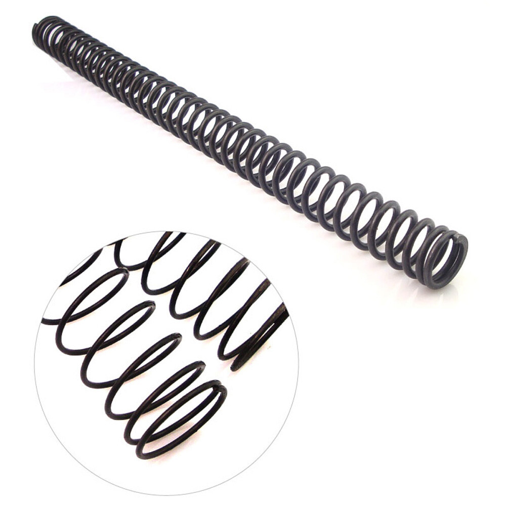 Black 65Mn Steel Compression Spring Wire Diameter 0.3mm to 2.0mm Length ...