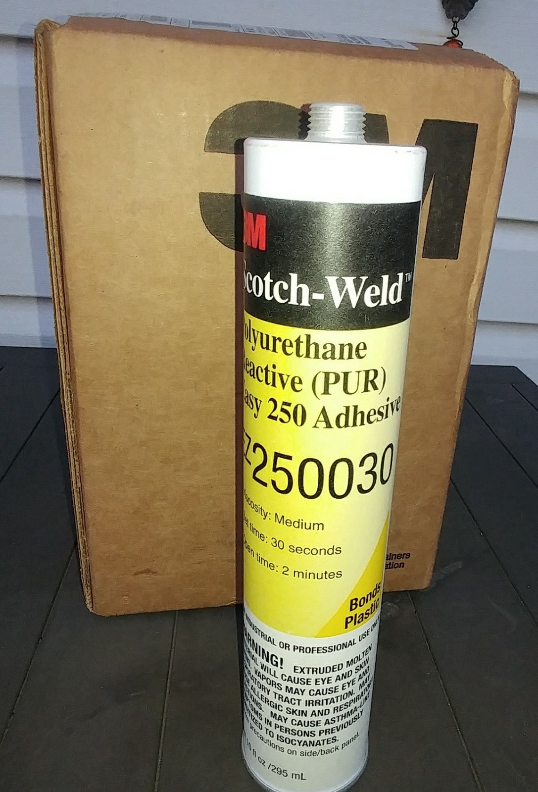 3M Scotch (EZ250030) Polyurethane Reactive (PUR) Easy 250 Adhesive 5 ...