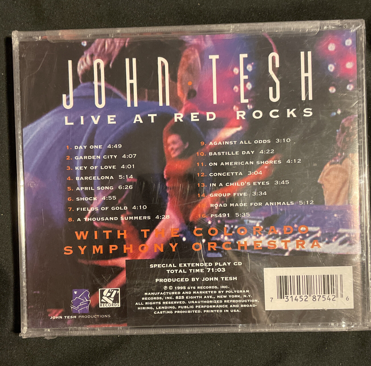 Live at Red Rocks by John Tesh (CD, Mar-1995, Decca) for sale online | eBay