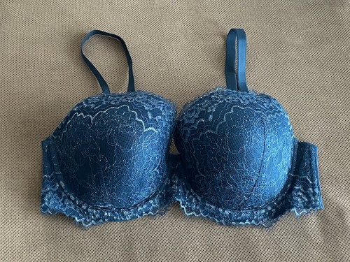 NWT Victoria Secret DREAM ANGELS Lightly Lined Demi Lace Shimmer Bra ...