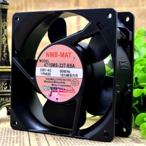 1PC NMB 4715MS-23T-B5A Cooling Fan 230Vac 50/60Hz ,15/14W | eBay