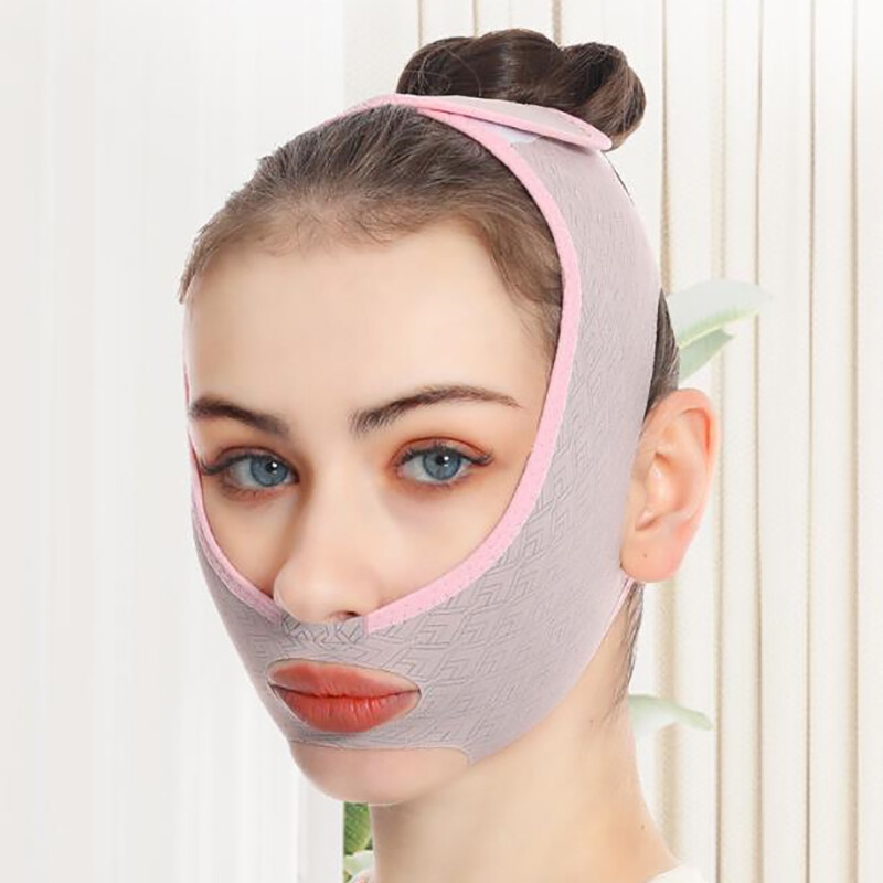 V Face Lift Slim Strap Belt Double Chin Reducer Anti Wrinkle Bandage ...