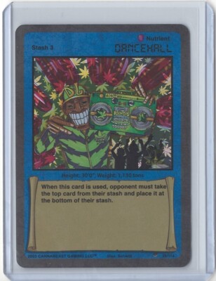 CannaBeast TCG Pack Fresh! “Dancehall” Holo, Card 26/114 1st Edition ...