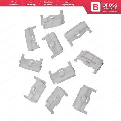 10 PCS Roof Moulding Cover Clip 7703077428 For Renault Megane Kangoo ...