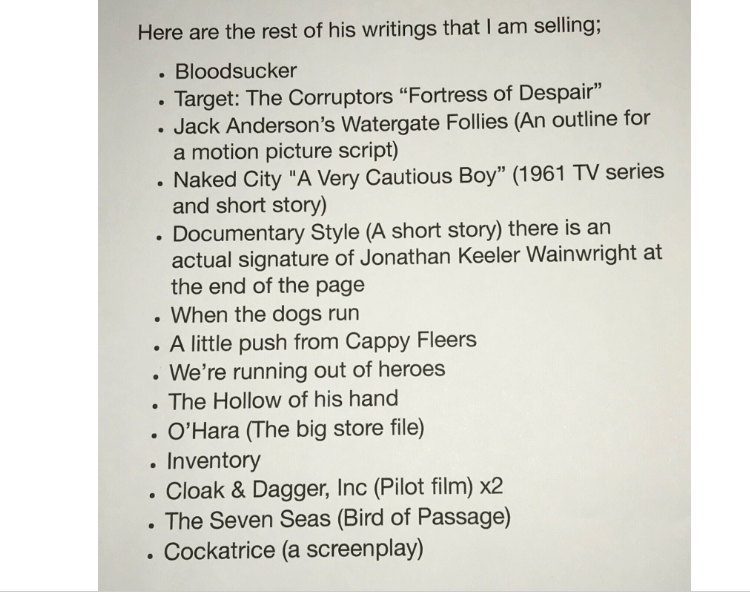 "Cockatrice: A Screenplay by Gilbert A. Ralston – Tahoe & San Francisco ...