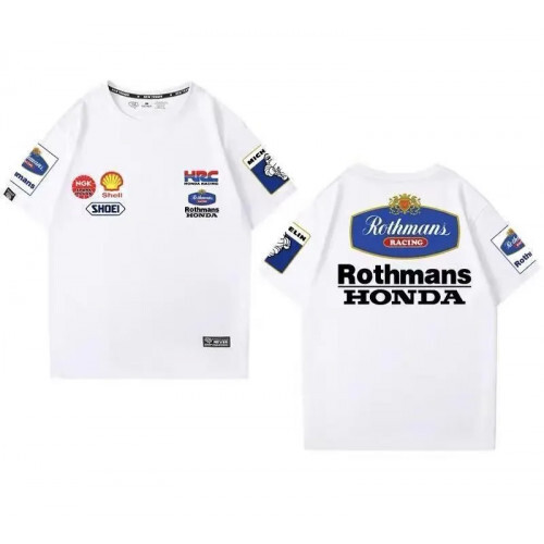 Rothmans x honda HRC MotoGP T-shirt NSR Size L White [Unused] From ...