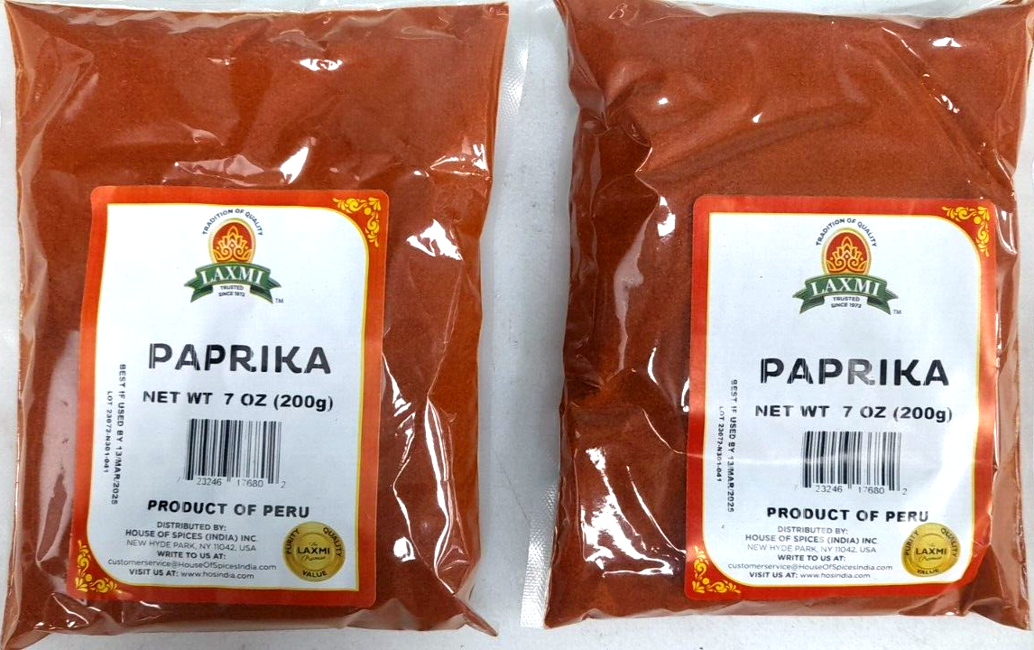 Paprika 7oz(200g) Pack of 2-FREE SHIPPING | eBay