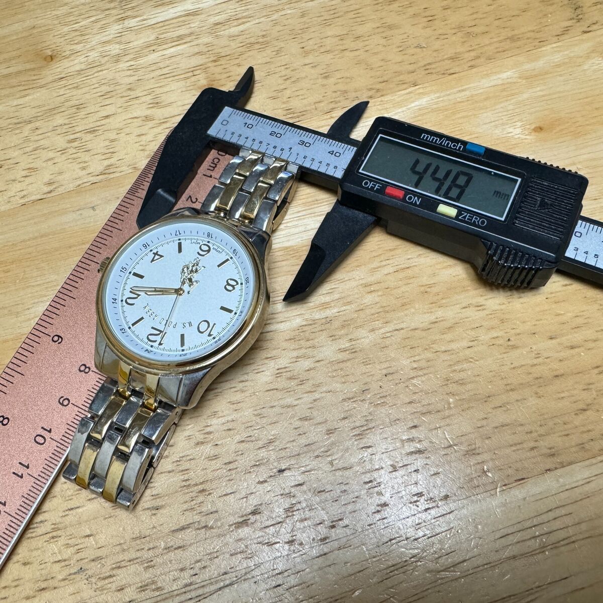 U.S. Polo Assn Quartz Watch Men Dual Tone Japan Movt Analog U.S. Polo Assn Quartz Watch Men Dual Tone Japan Movt Analog