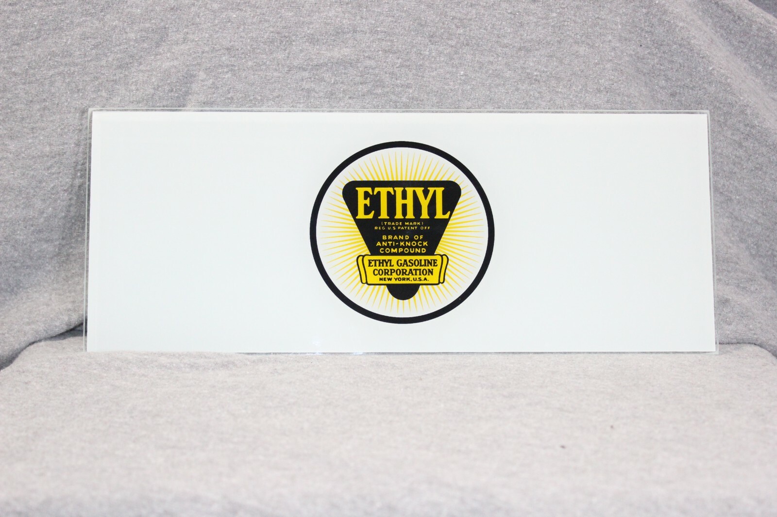 ETHYL ( LOGO) ADVERTISEMENT GLASS | eBay