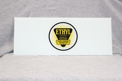 ETHYL ( LOGO) ADVERTISEMENT GLASS | eBay