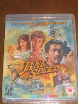 JAKE SPEED (1986) (Locked REGION B Blu-Ray) ARROW VIDEO - JOHN HURT ...