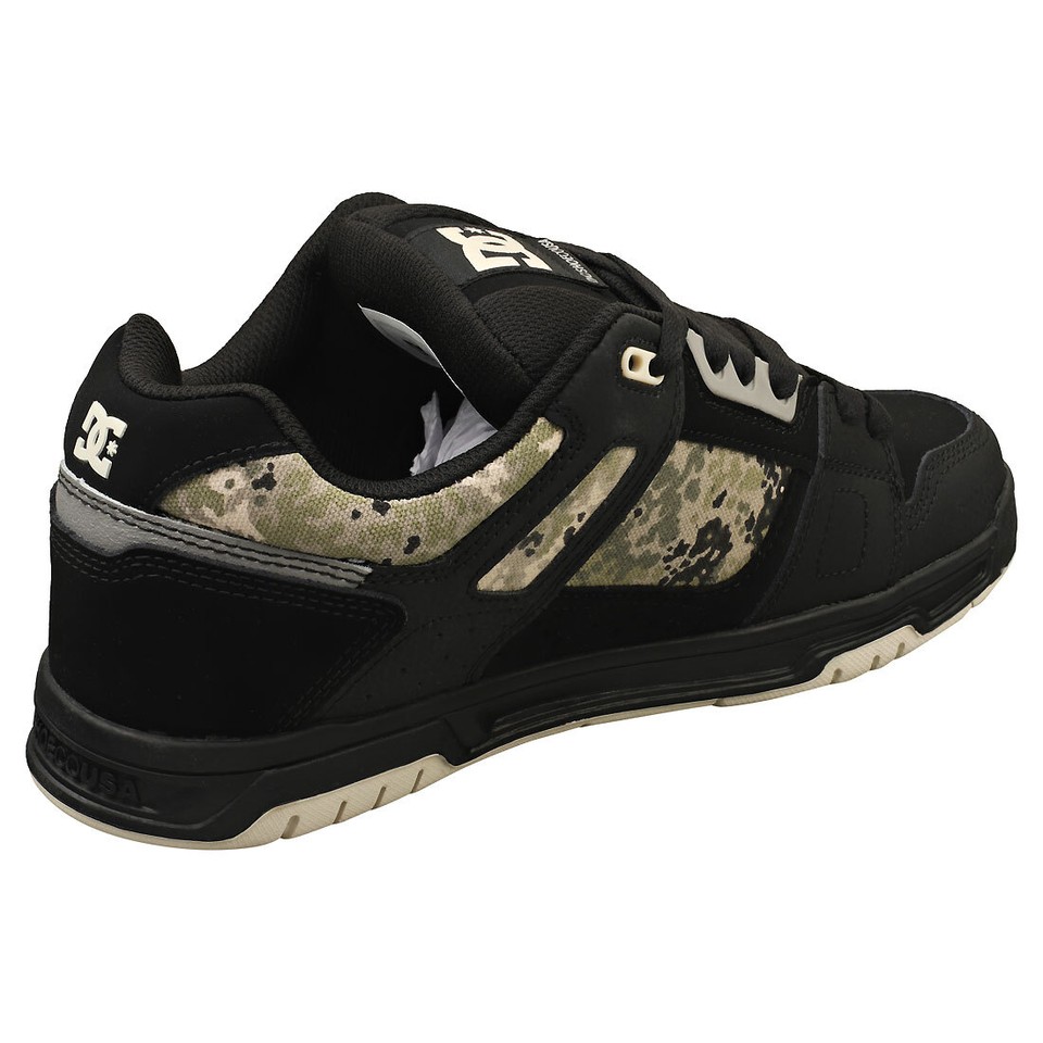DC Shoes Stag Mens Skate Trainers in Black Grey - 12.5 US | eBay