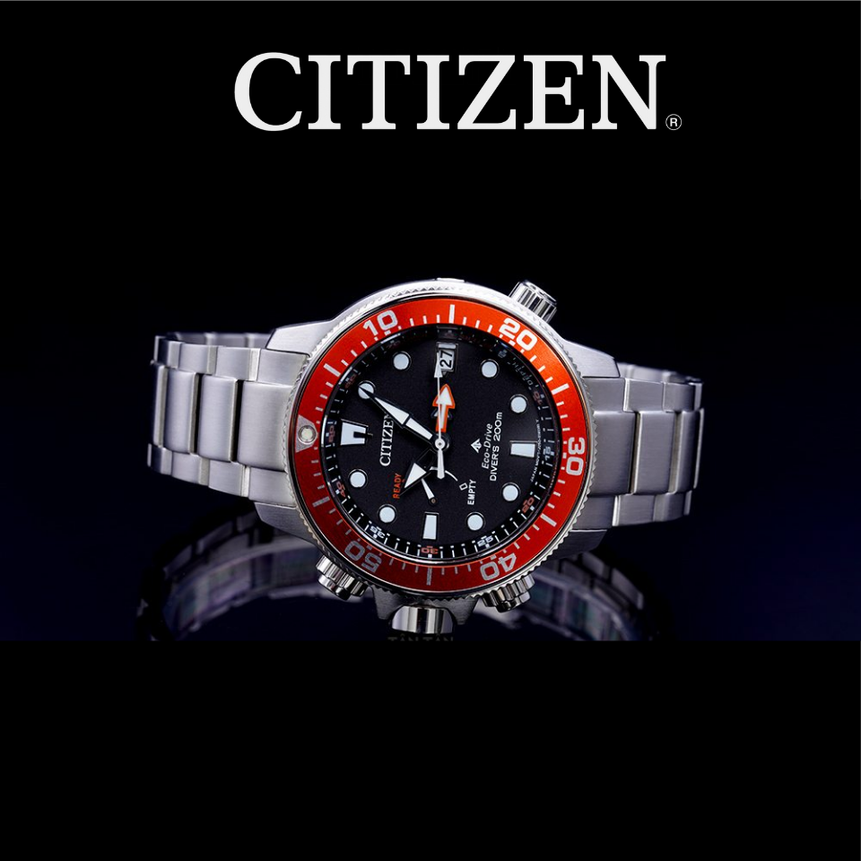 Citizen Promaster Aqualand BN2039-59E Eco-Drive Alarm 200M Diver Men ...