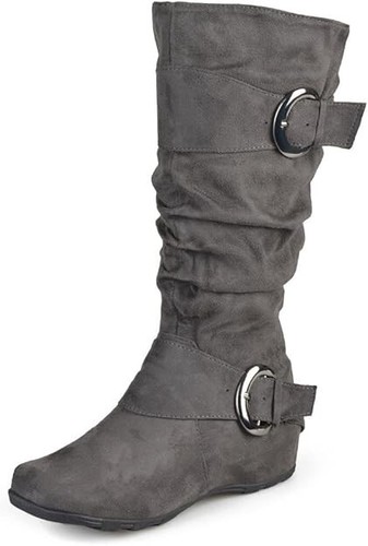 Journee Collection Women's NEW Jester Fashion Boot Gray 8.5 FREE ...