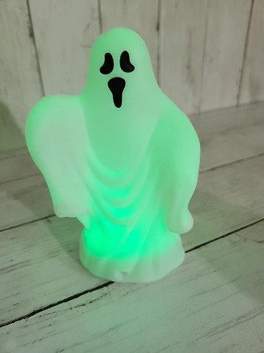 Halloween Light & Sound Motion Activated Ghost Statue Decor 5.75" | eBay