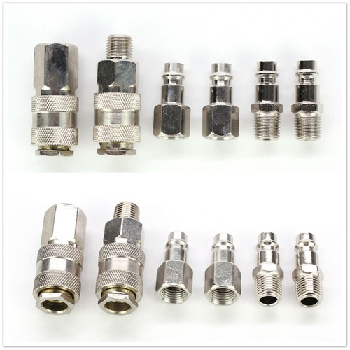 6pcs Air Line Compressor Connector Tool EURO Fittings Quicks Release ...
