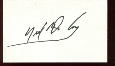 NEAL MCCOY signed AUTOGRAPH #7540 | eBay