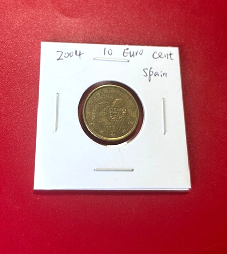2004 10 EURO CENTS COIN SPAIN - NICE WORLD COIN !!! | eBay