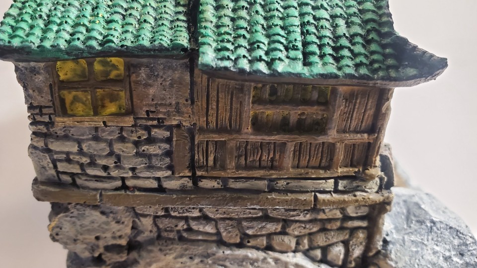 Bonsai Tree Pot Asian Japan Chinese Style House Succulent Plants Resin ...