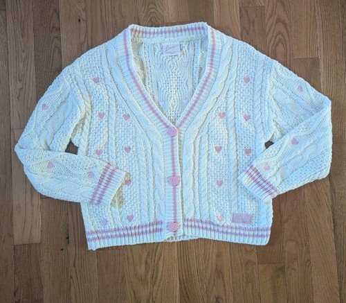 Official Taylor Swift Authentic Lover Cardigan Heart Buttons Size XS ...