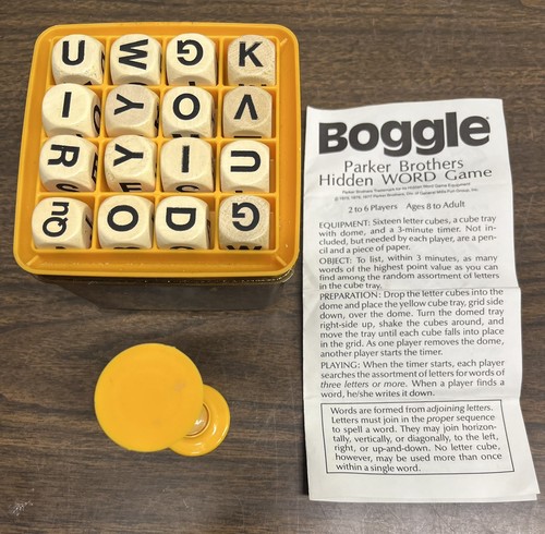 Vintage Boggle Game | eBay