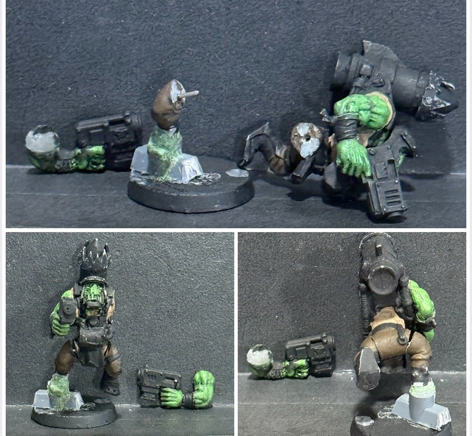Warhammer 40k Space Ork Vulcha Stormboyz Metal & Plastic X8 | eBay