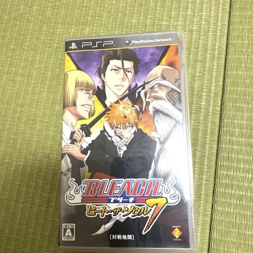 BLEACH Heat the Soul 7 PSP Sony Action Game Japan Import Complete ...