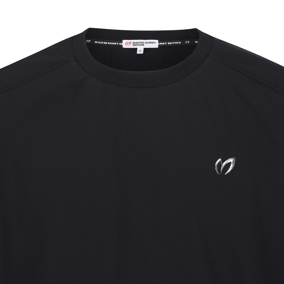 Genuine MASTER BUNNY EDITION Mens Color Block Logo Man-to-Man Jumper ...